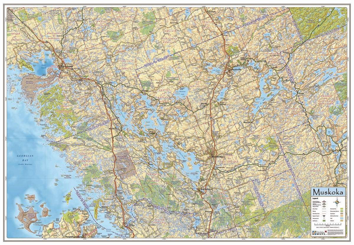 Muskoka Map – Unique Muskoka
